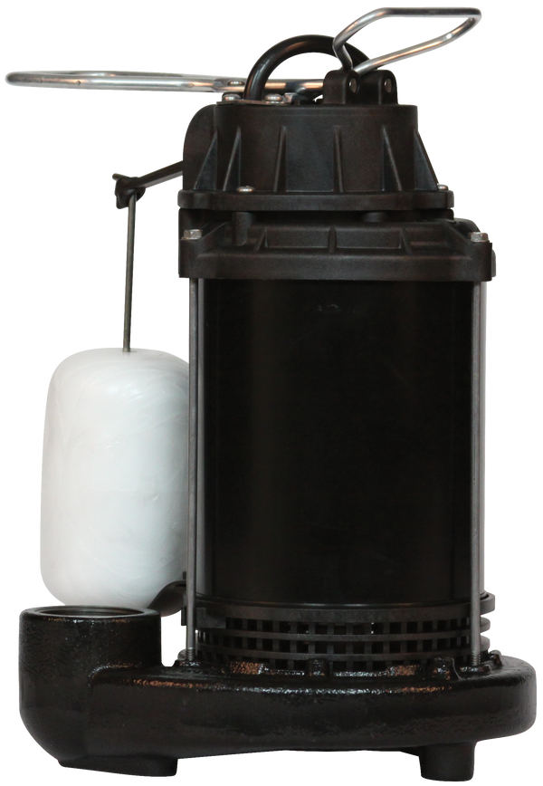 CDU800 - 1/2 HP Epoxy Coated and Cast Iron Submersible Sump Pump ...